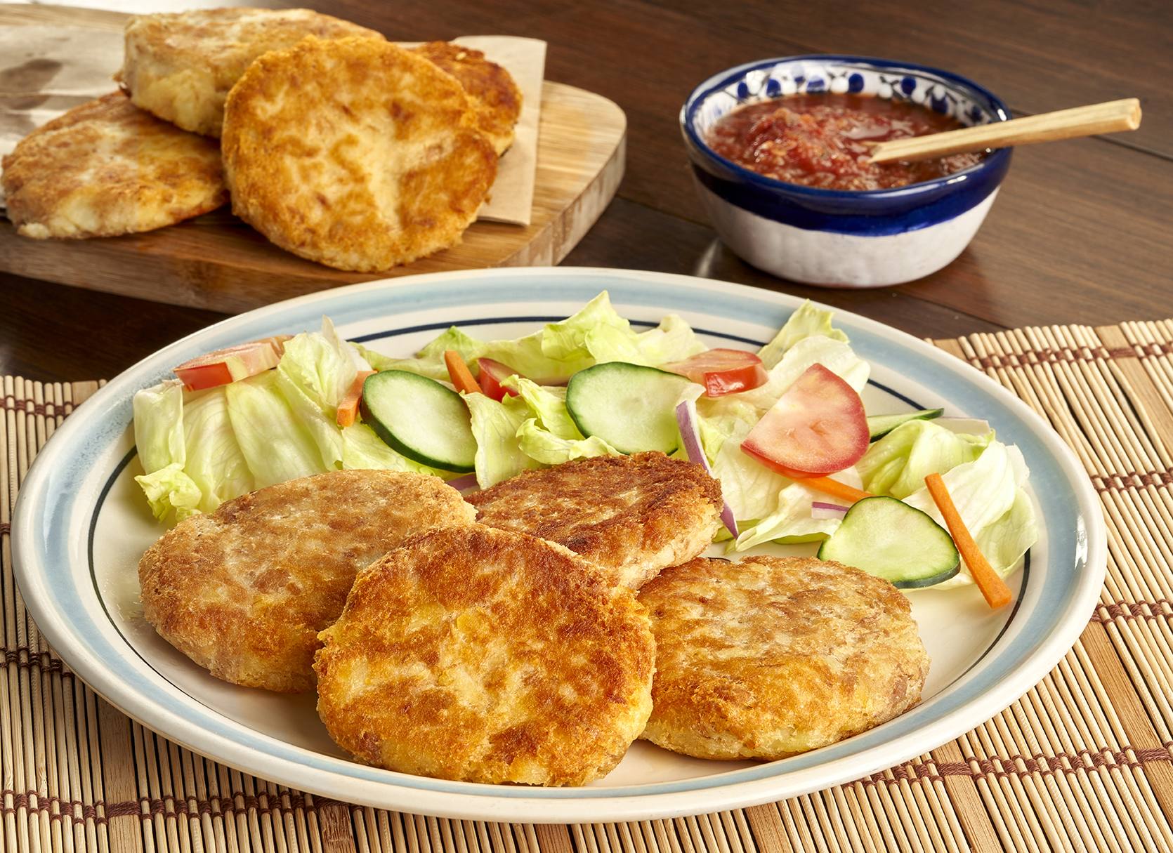 Tortitas de papa con atún | Iberia